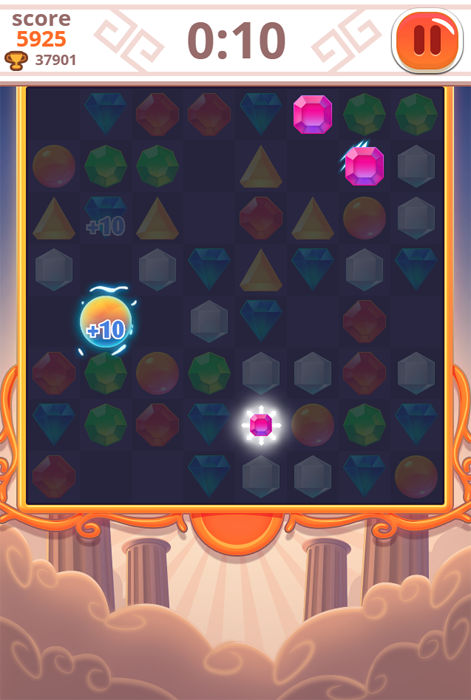 Mythical Jewels kostenlos spielen bei RTLspiele.de