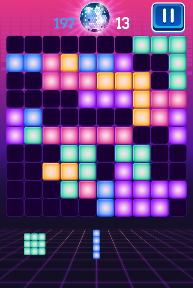 10x10 Disco kostenlos spielen bei RTLspiele.de