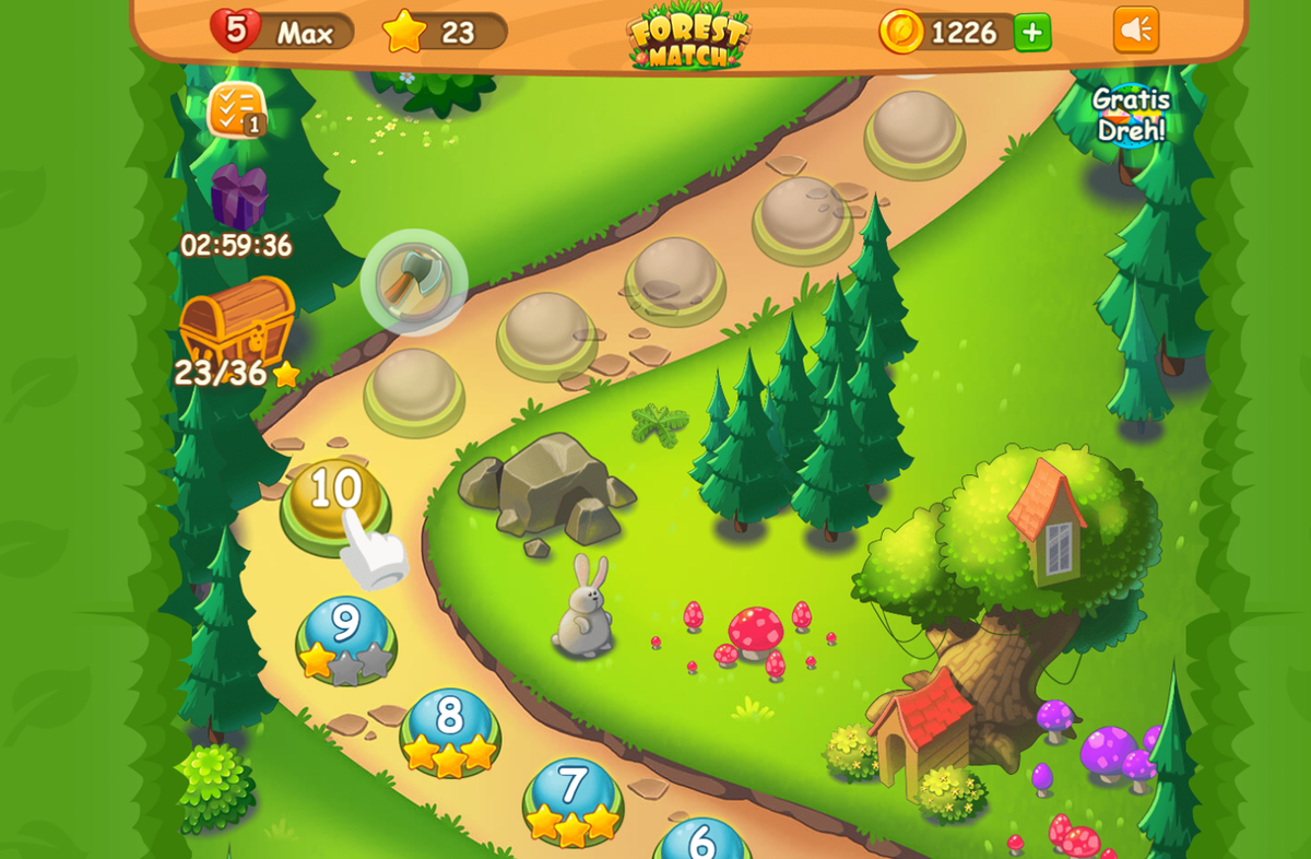 Forest Match kostenlos spielen bei RTLspiele.de