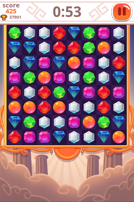 Mythical Jewels kostenlos spielen bei RTLspiele.de