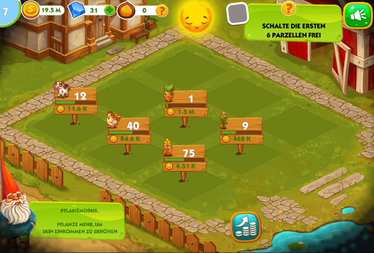 Little Farm Clicker kostenlos spielen bei RTLspiele.de