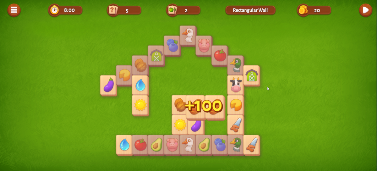 Solitaire Mahjong Farm 2 kostenlos spielen bei RTLspiele.de