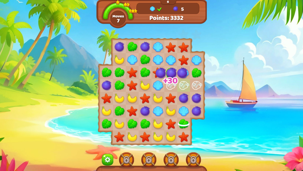 Tropical Match 2 kostenlos spielen bei RTLspiele.de