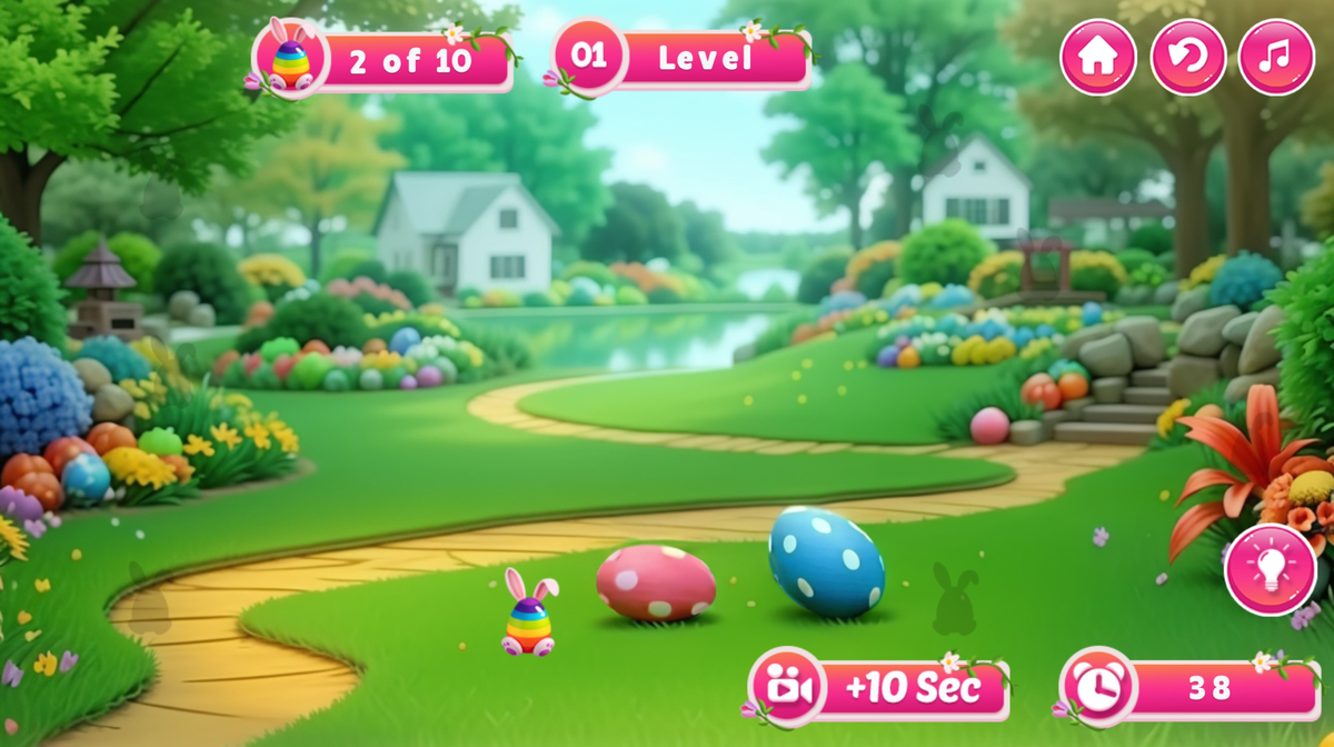 Hidden Easter Egg Hunt kostenlos spielen bei RTLspiele.de