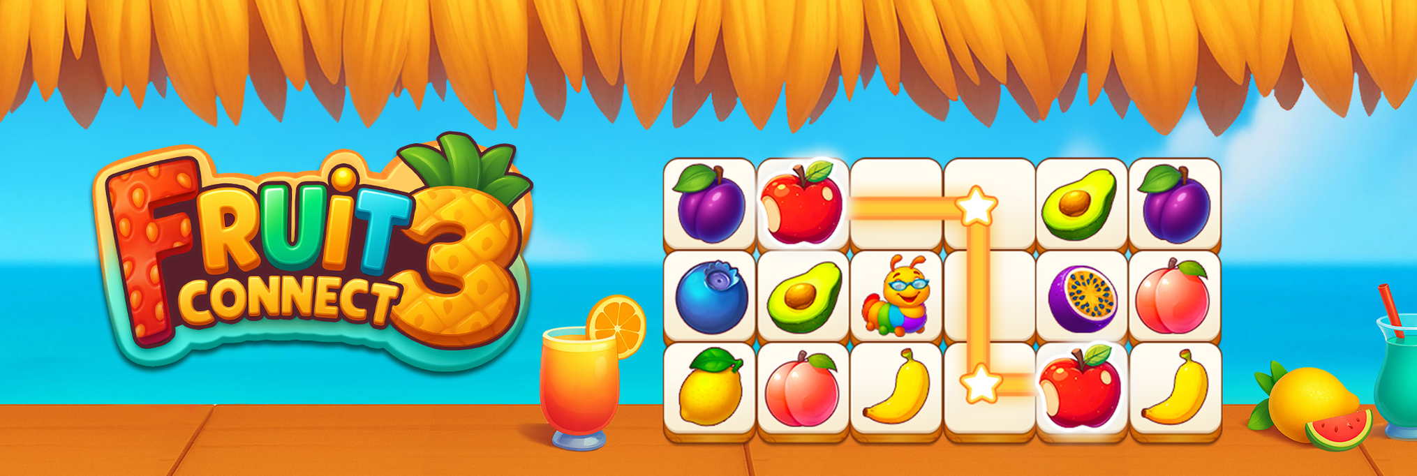 Fruit Connect 3 kostenlos spielen bei RTLspiele.de