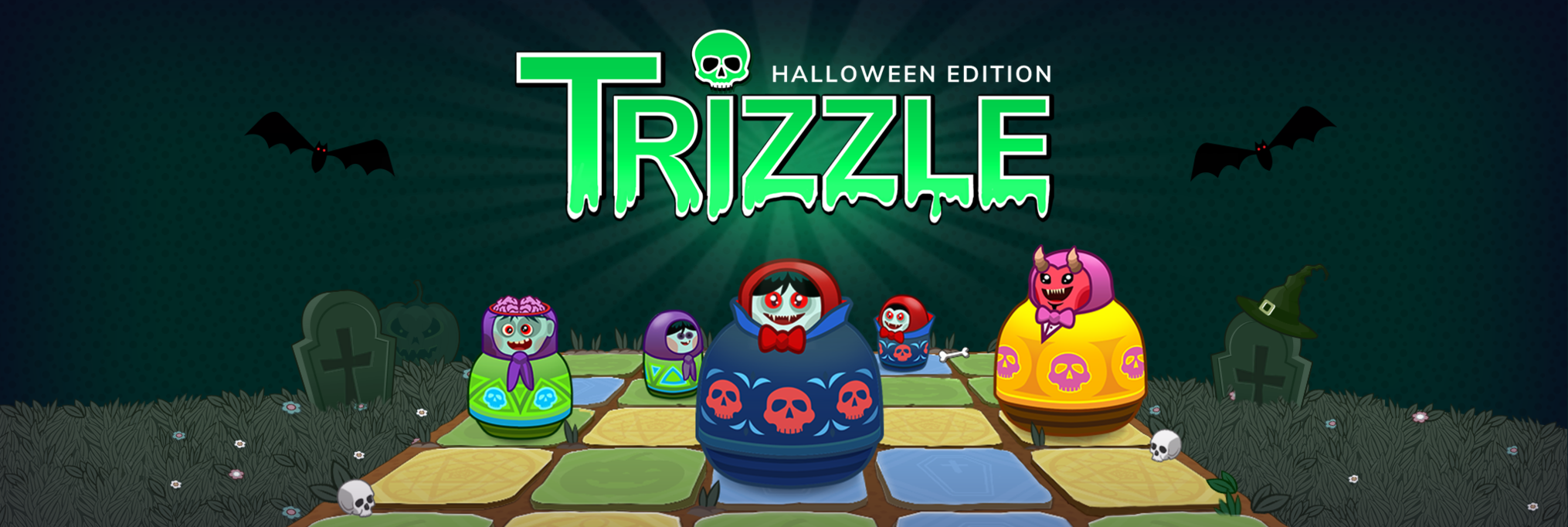 Trizzle Halloween kostenlos spielen bei RTLspiele.de