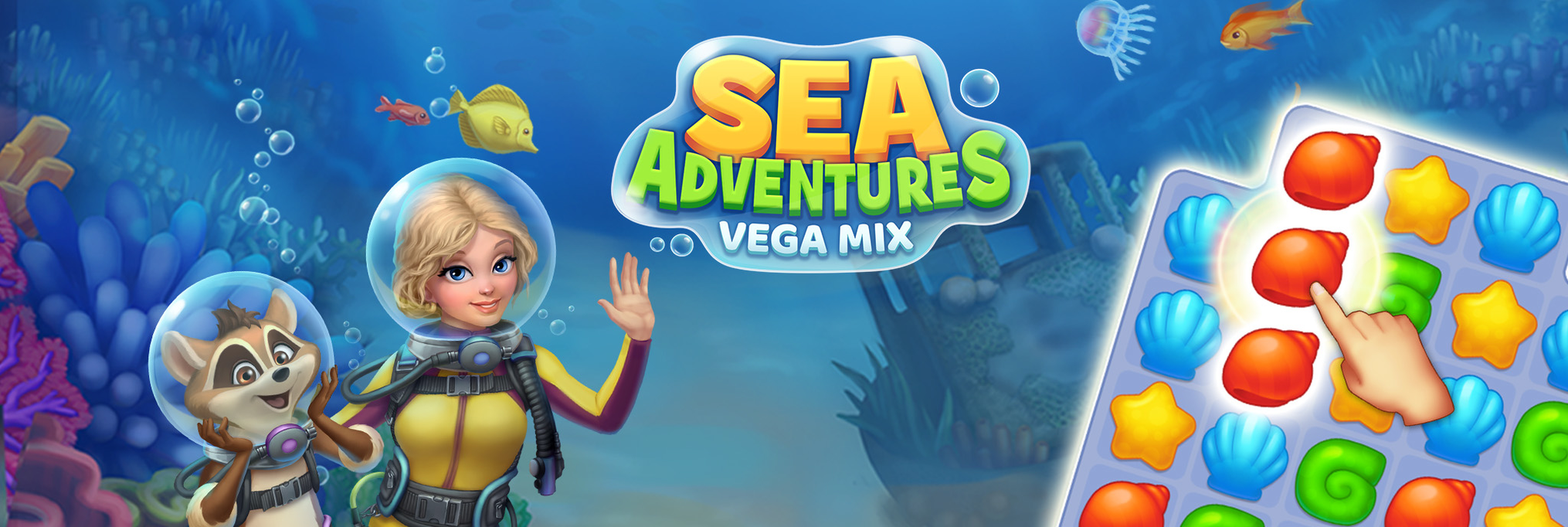 Vega Mix: Sea Adventures kostenlos spielen bei RTLspiele.de