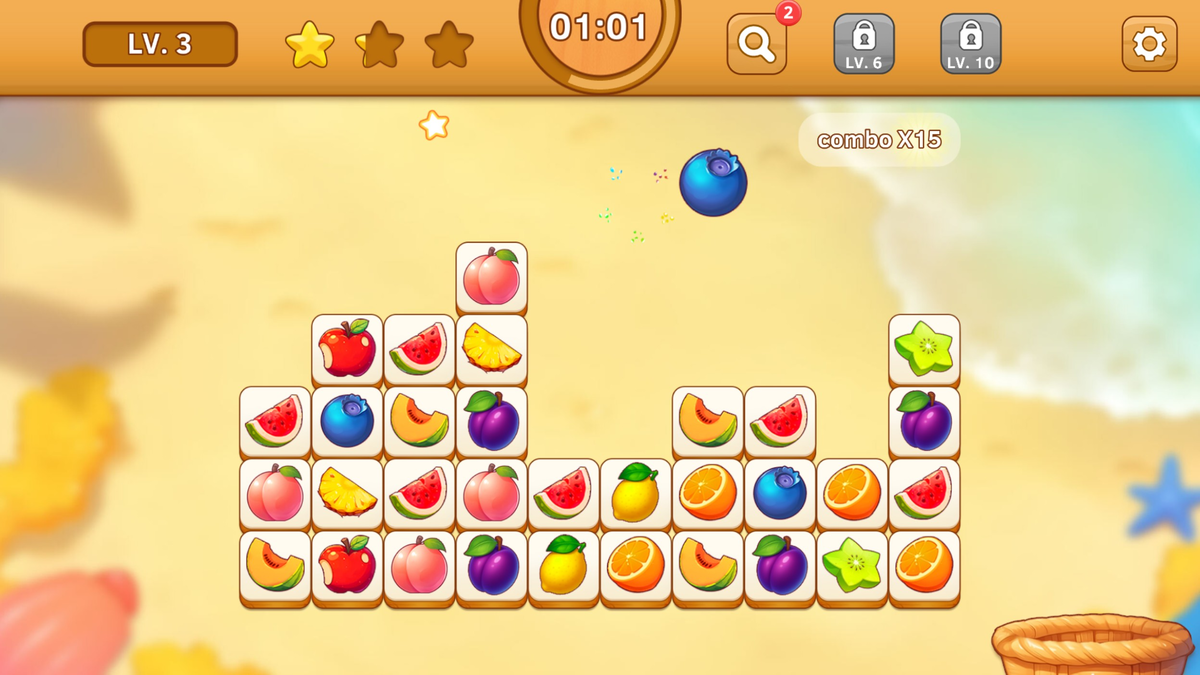 Fruit Connect 3 kostenlos spielen bei RTLspiele.de