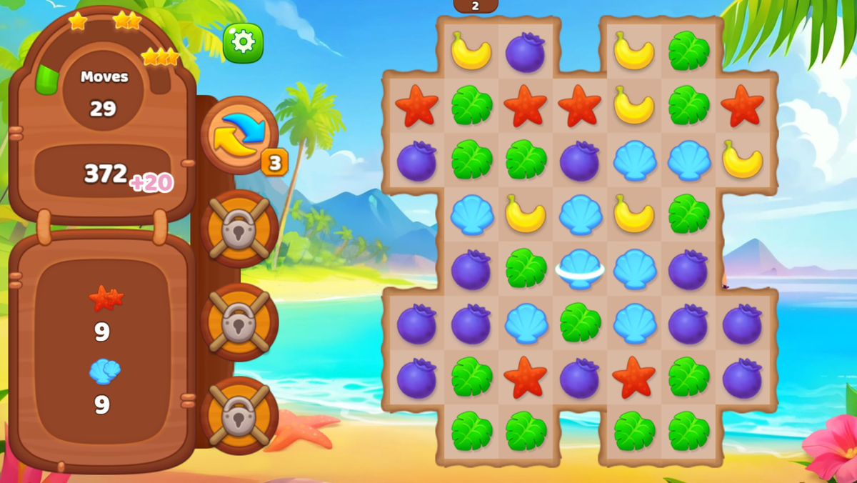 Tropical Match kostenlos spielen bei RTLspiele.de
