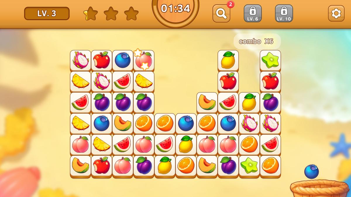 Fruit Connect 3 kostenlos spielen bei RTLspiele.de
