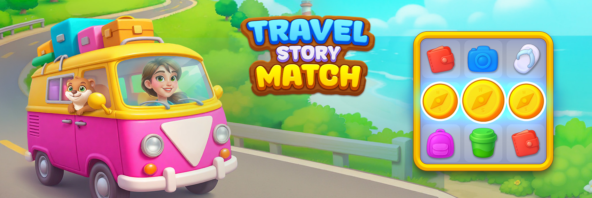 Travel Story Match kostenlos spielen bei RTLspiele.de