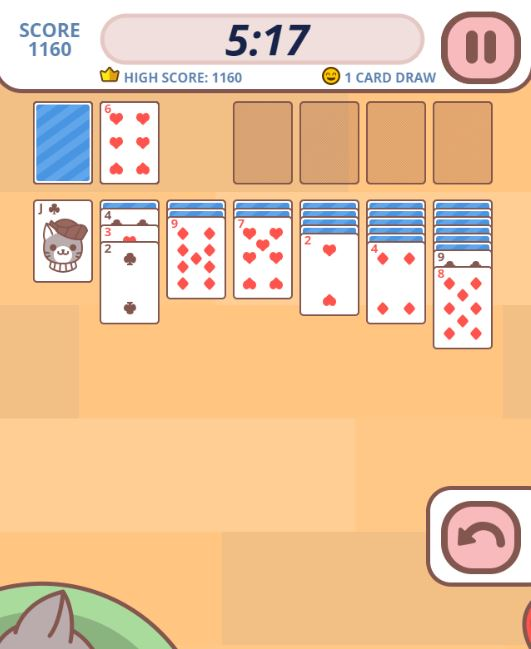 Cute Kitten Solitaire kostenlos spielen bei RTLspiele.de