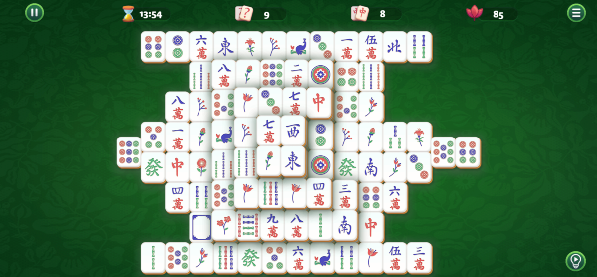 Solitaire Mahjong Classic kostenlos spielen bei RTLspiele.de