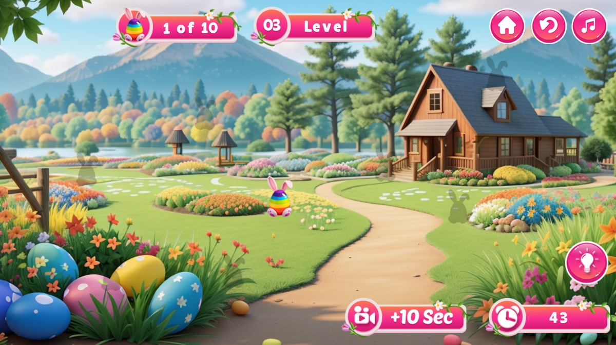 Hidden Easter Egg Hunt kostenlos spielen bei RTLspiele.de