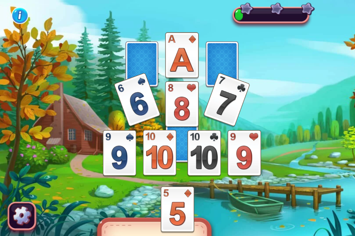 Solitaire Tripeaks Story 6 kostenlos spielen bei RTLspiele.de