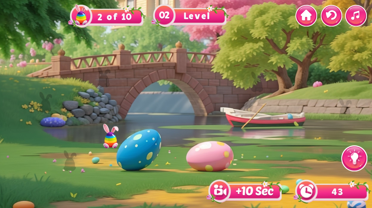 Hidden Easter Egg Hunt kostenlos spielen bei RTLspiele.de