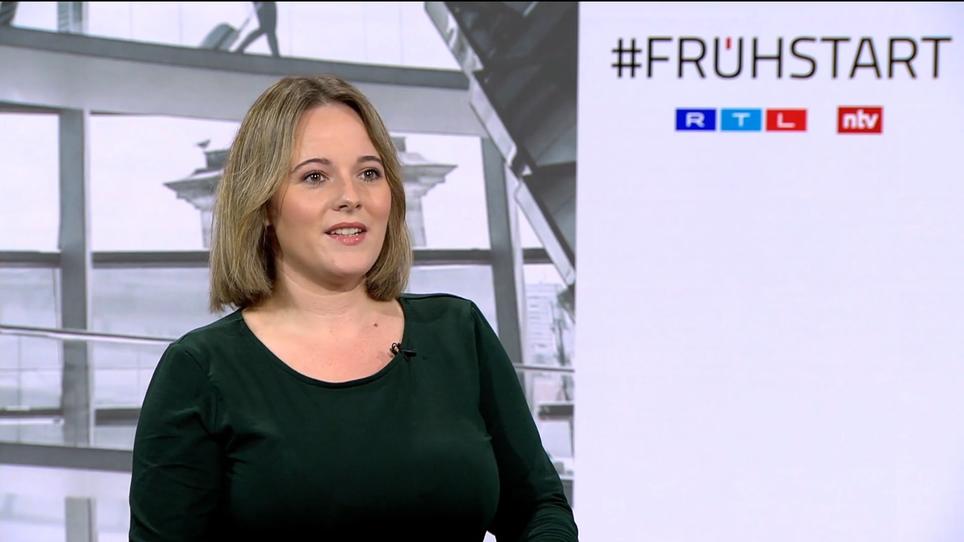 RTL/ntv Frühstart: Juso-Chefin Jessica Rosenthal fordert zweite Dir ...
