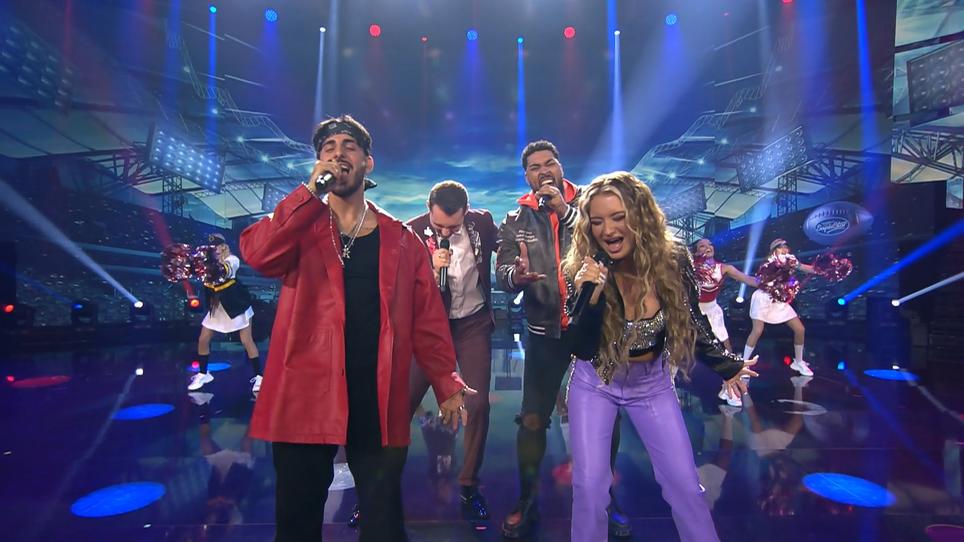 Schon mit dem Opening rissen sie das Publikum mit: So startete das DSDS-Finale 2023 | RTL.de
