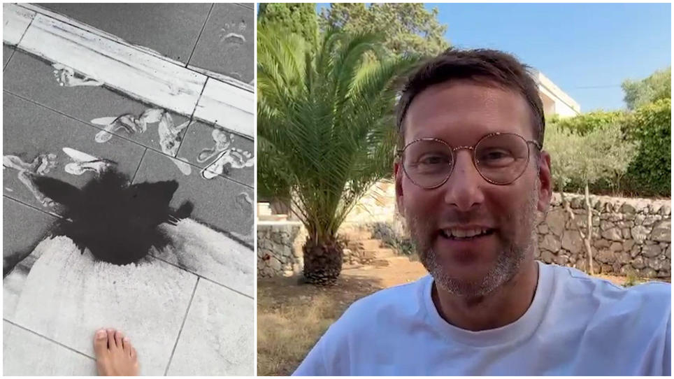 Simon Beeck auf Sizilien: RTL-Moderator im Urlaub von Vulkan überrascht ...